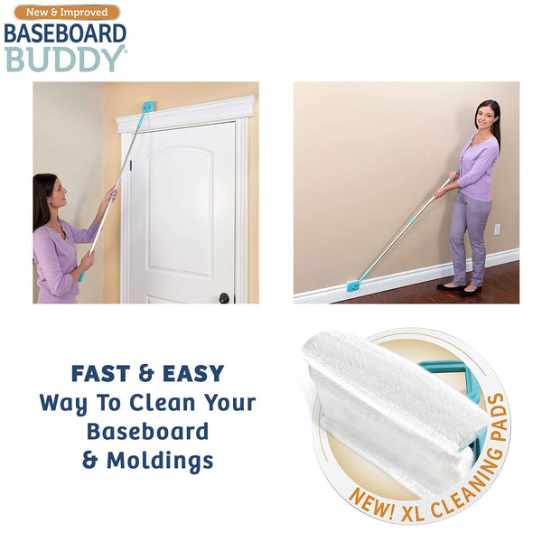 Baseboard Buddy – Baseboard & Molding Cleaning Tool! Includes 1 Basebo ...