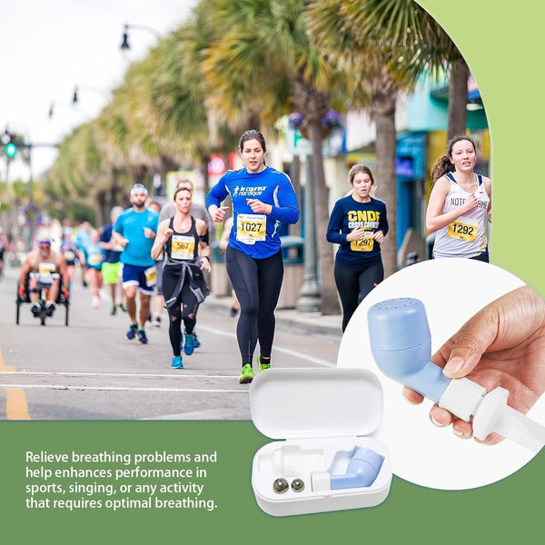 BOKANG Breathing Trainer, Breathing Exercise Device for Lungs, Flutter ...