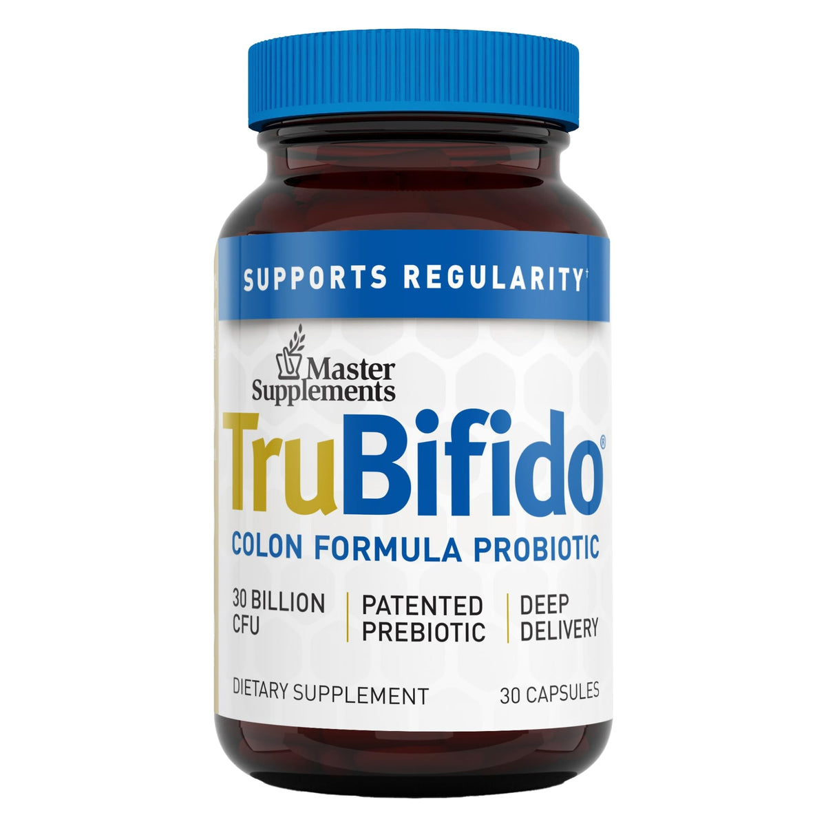 TruBifido Master Supplements 30 Capsules - Powerful Probiotic for Colo ...