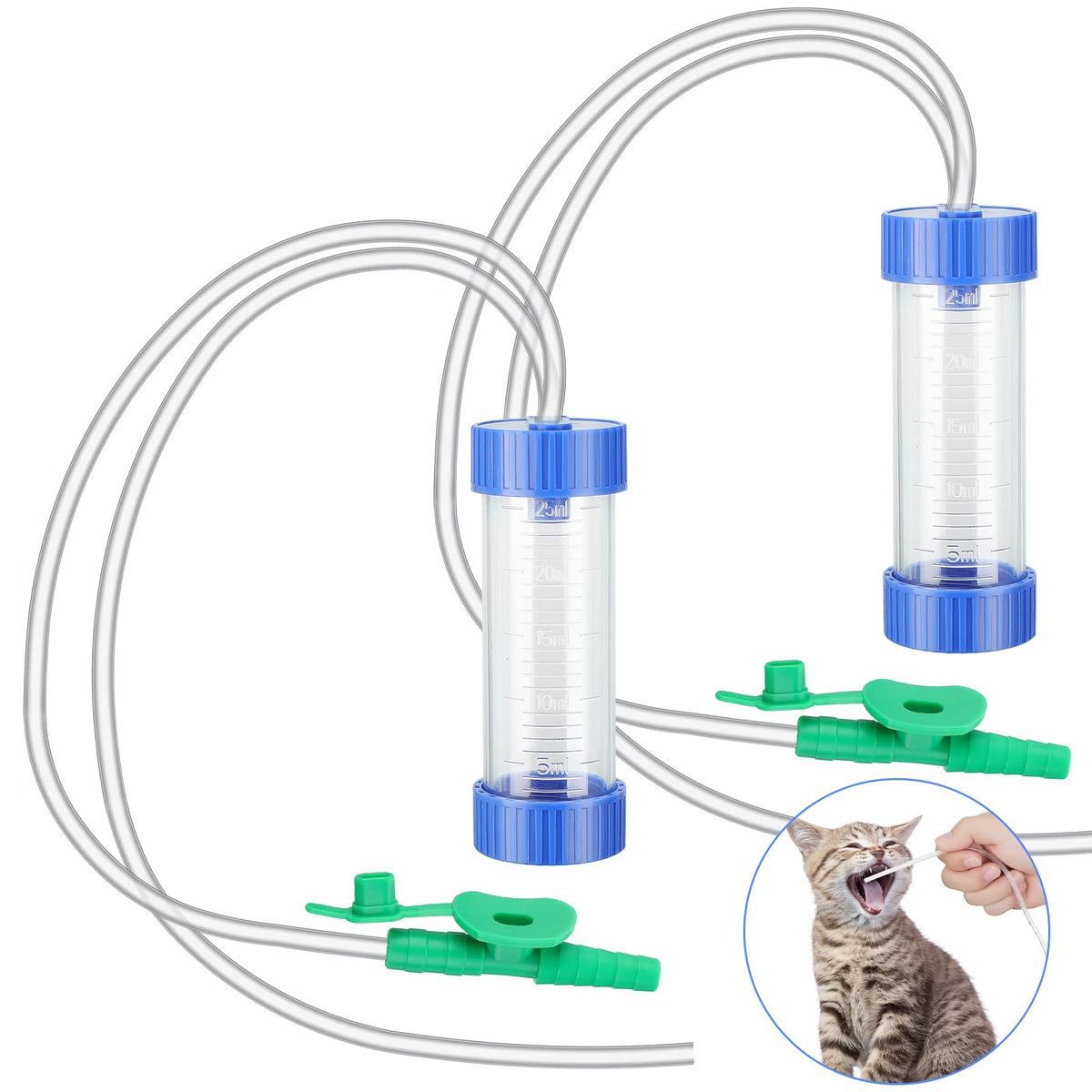 2 Pcs Mucus Trap for Puppies Suction Catheter Suction Device with Mucu
