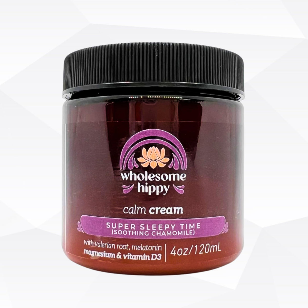 Wholesome Hippy Naturals Calm Cream with magnesium 4oz – Super sleepy