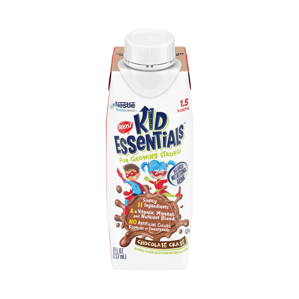 BOOST KID ESSENTIALS (1.5 kcal/mL) Chocolate Craze Nutritional Drink,