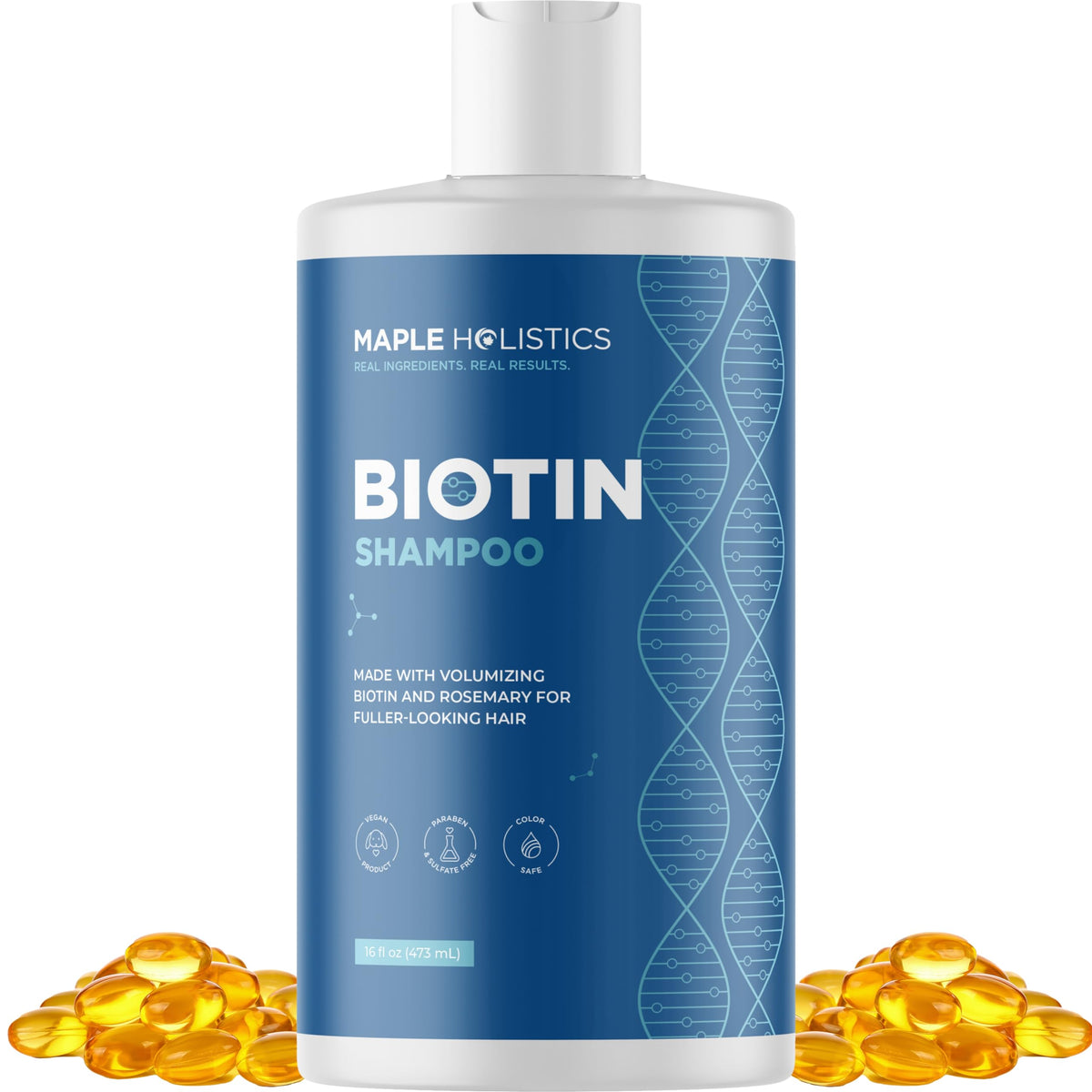 Volumizing Biotin Shampoo for Thinning Hair - Thin Hair Shampoo with R