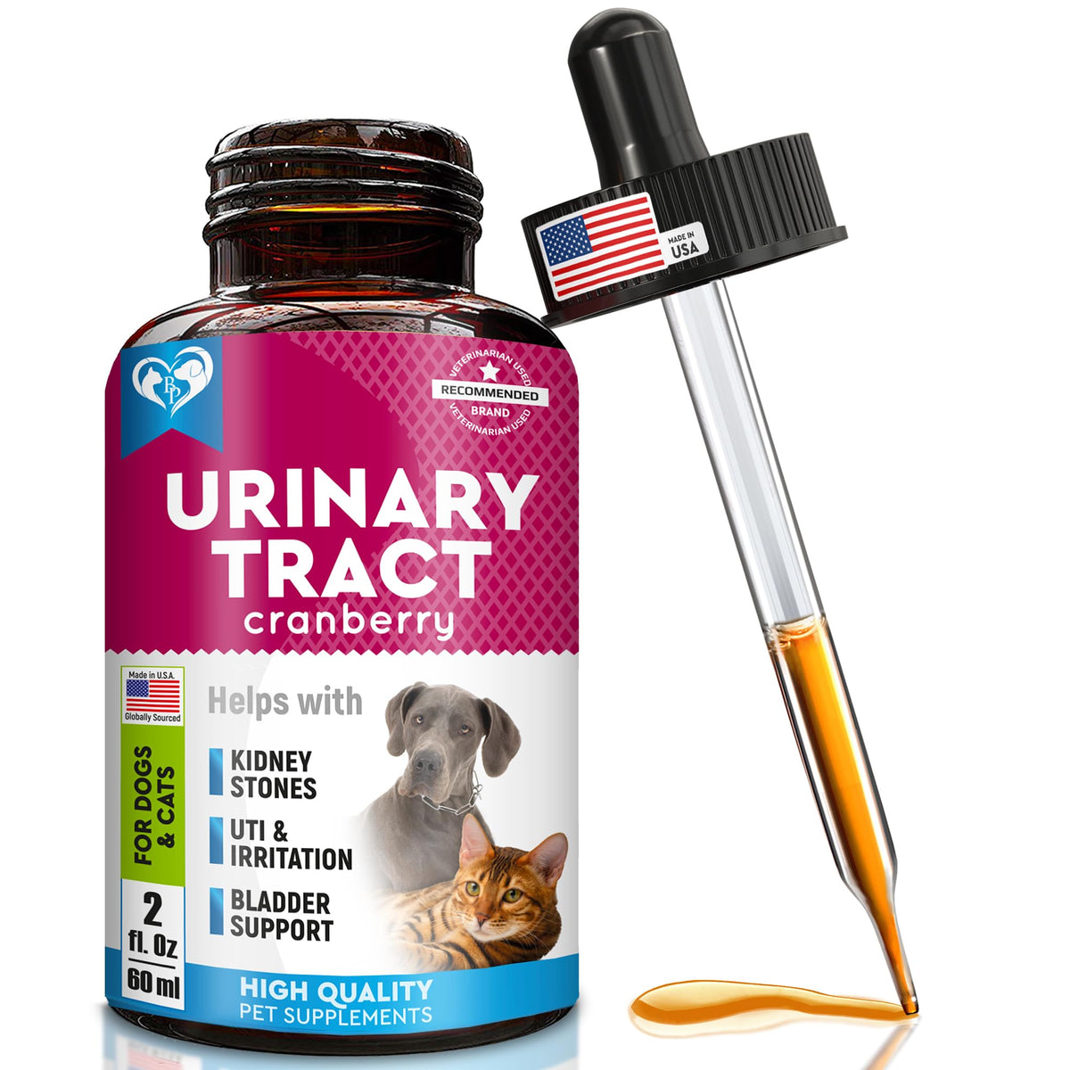 Cat & Dog Urinary Tract Infection Treatment & Natural UTI Medicine Cra