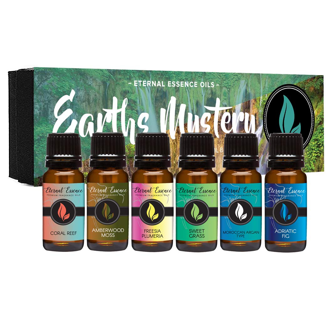 Earths Mystery - Gift Set of 6 Premium Fragrance Oils - Freesia Plumer