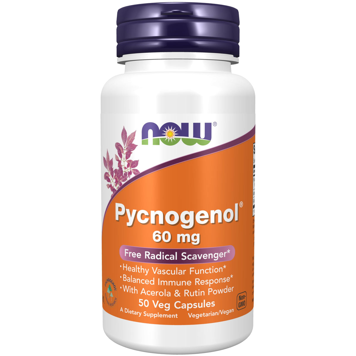 NOW Supplements, Pycnogenol 60 mg (a Unique Combo of Proanthocyanidins