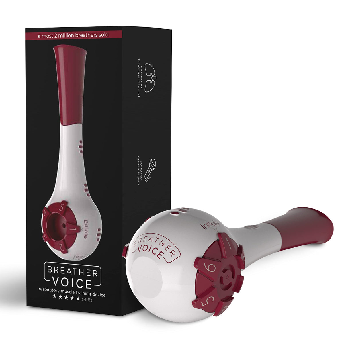 Breather Voice | Hand-Held Independent Vocal Muscle Trainer for Singer