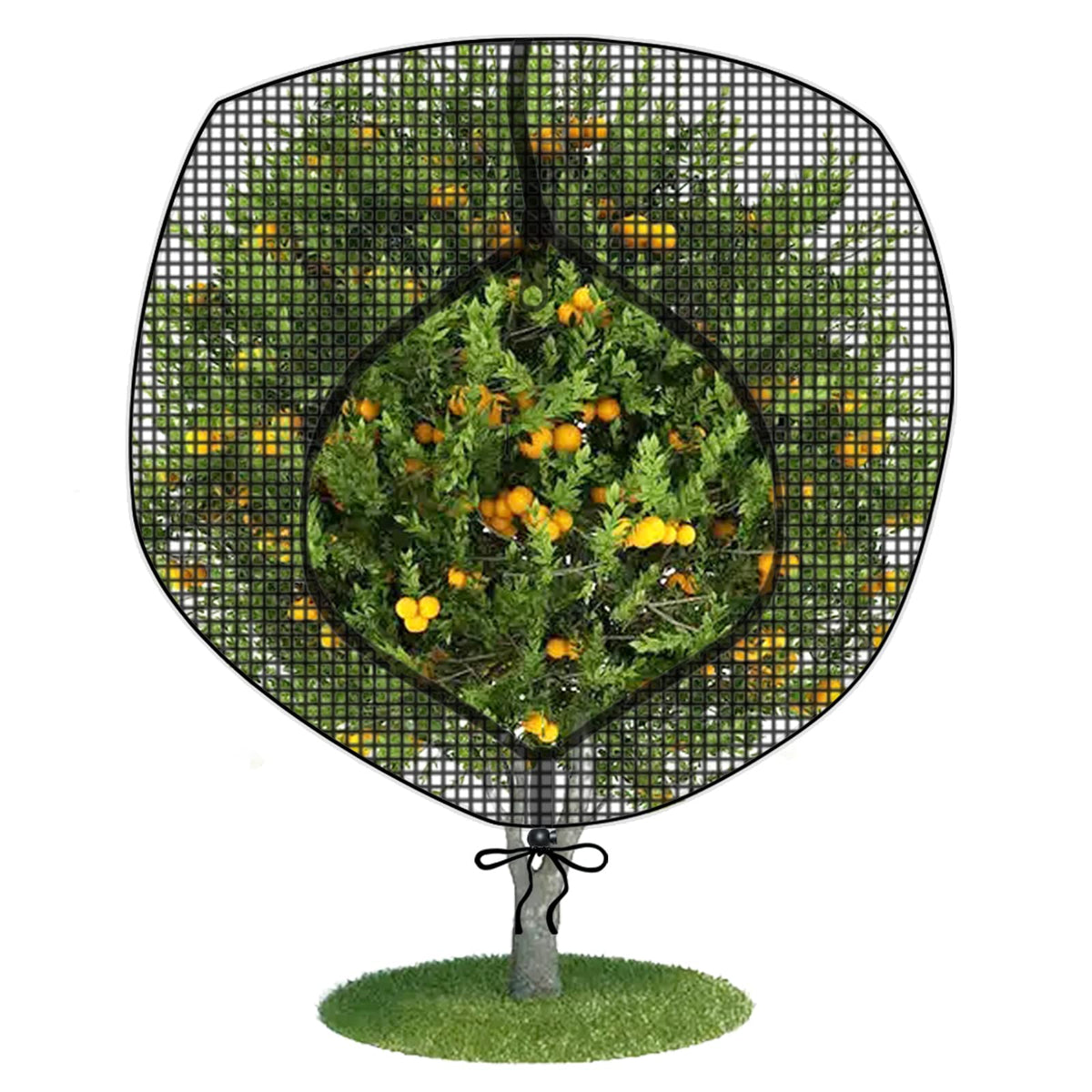 Fruit Tree Netting Large Fruit Tree Covers with Zipper to Protect Frui