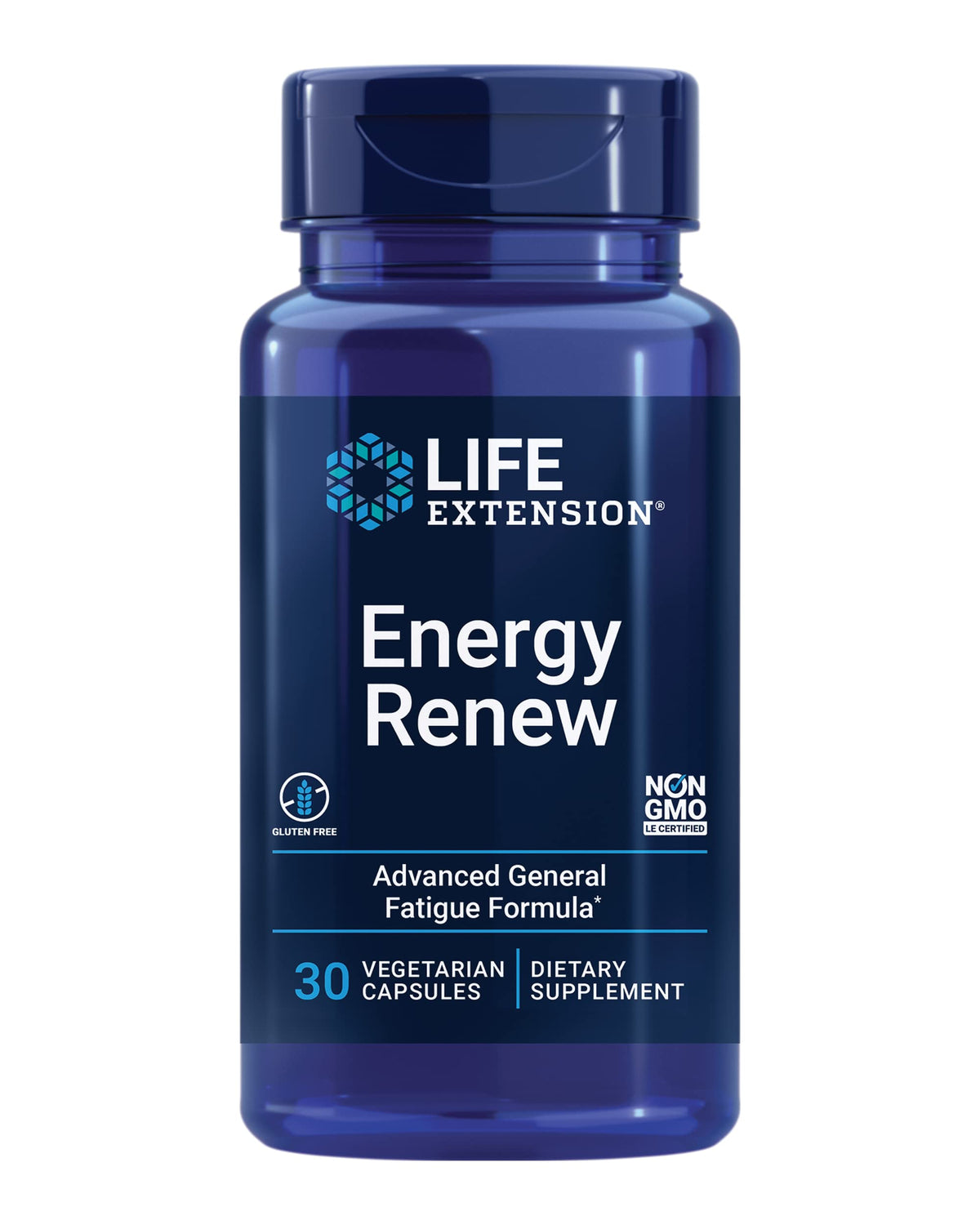 Life Extension Energy Renew 200mg - French Oak Wood Extract Supplement