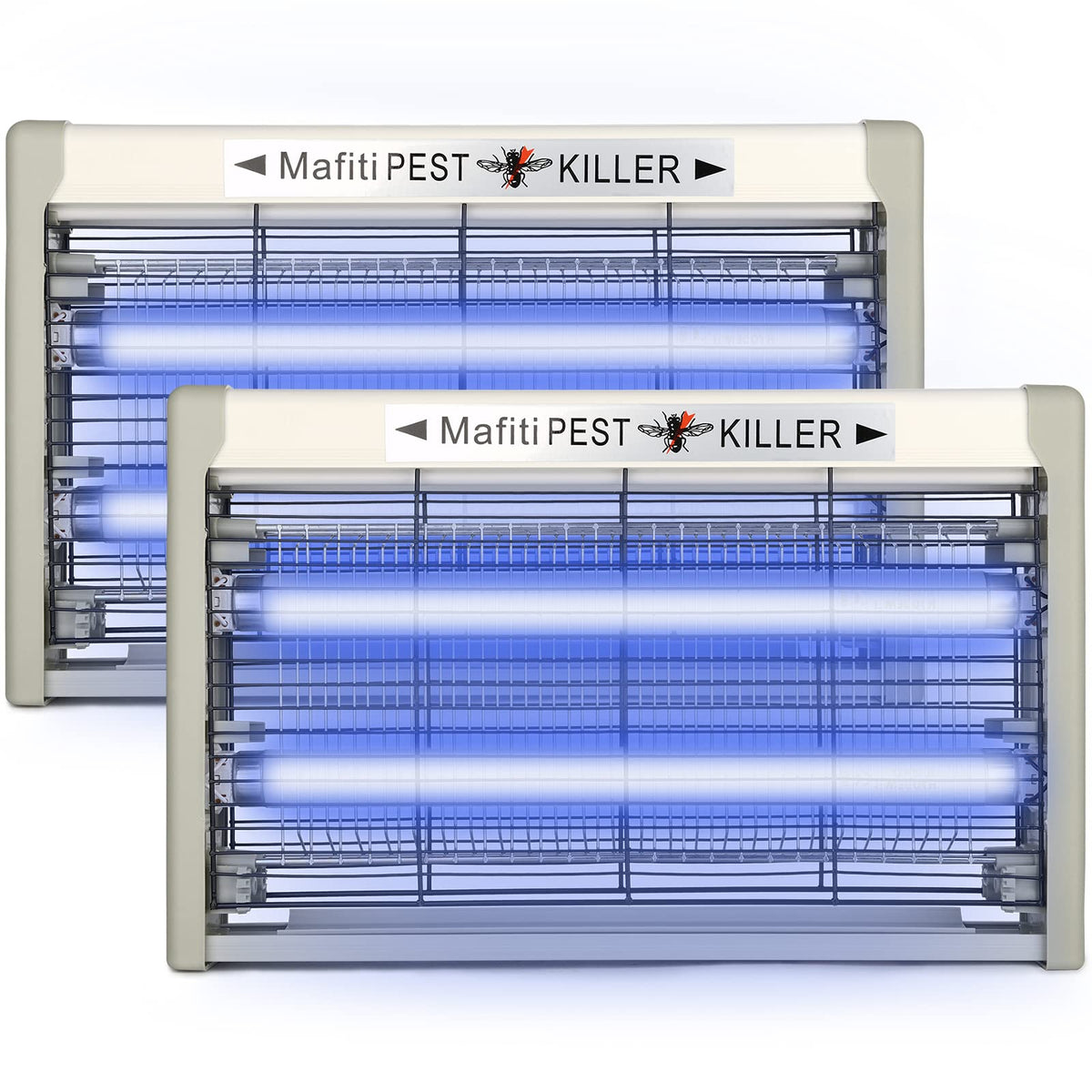 mafiti 2 Pack 20w Bug Zapper Fly Traps Indoor Electric Mosquito Zapper
