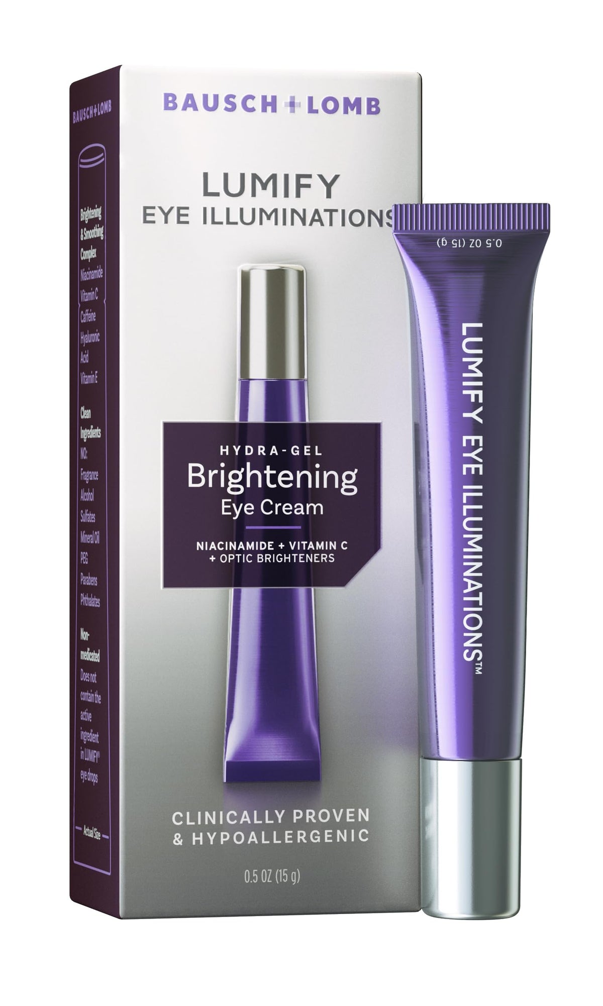 LUMIFY Eye Illuminations Hydra-Gel Brightening Eye Cream, Smoother Loo