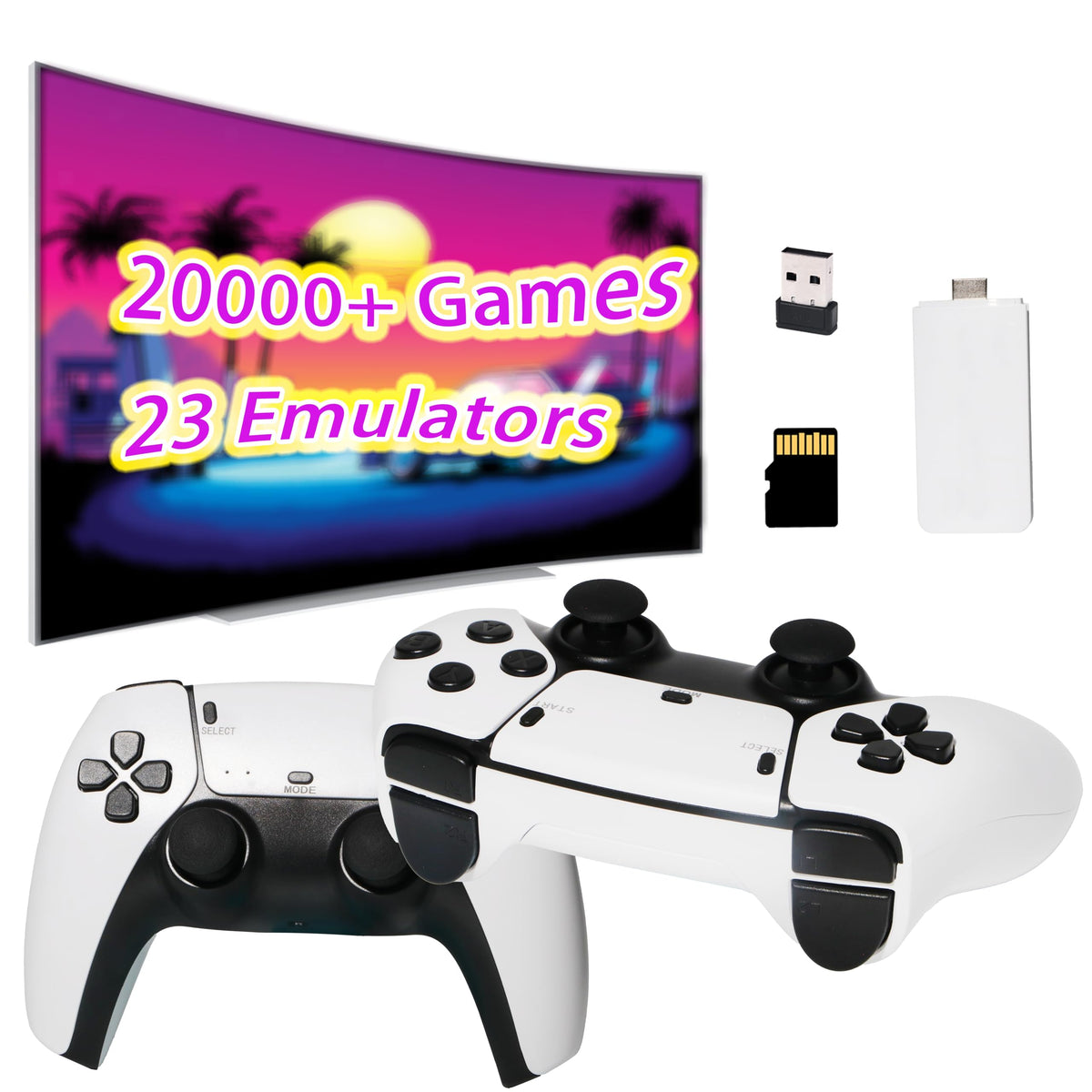 Retro Game Console, Built in 20000+ Classic Games,23 Classic Emulators