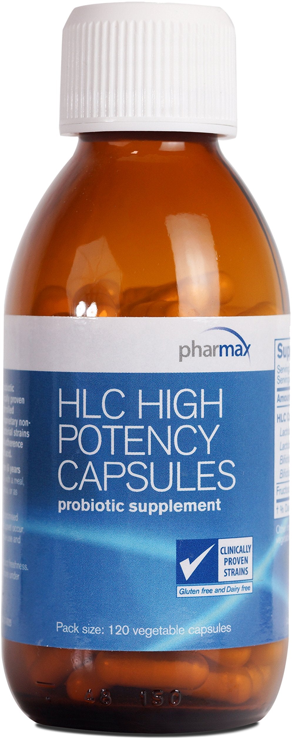 Pharmax HLC High Potency Capsules | Probiotics to Promote Gastrointest