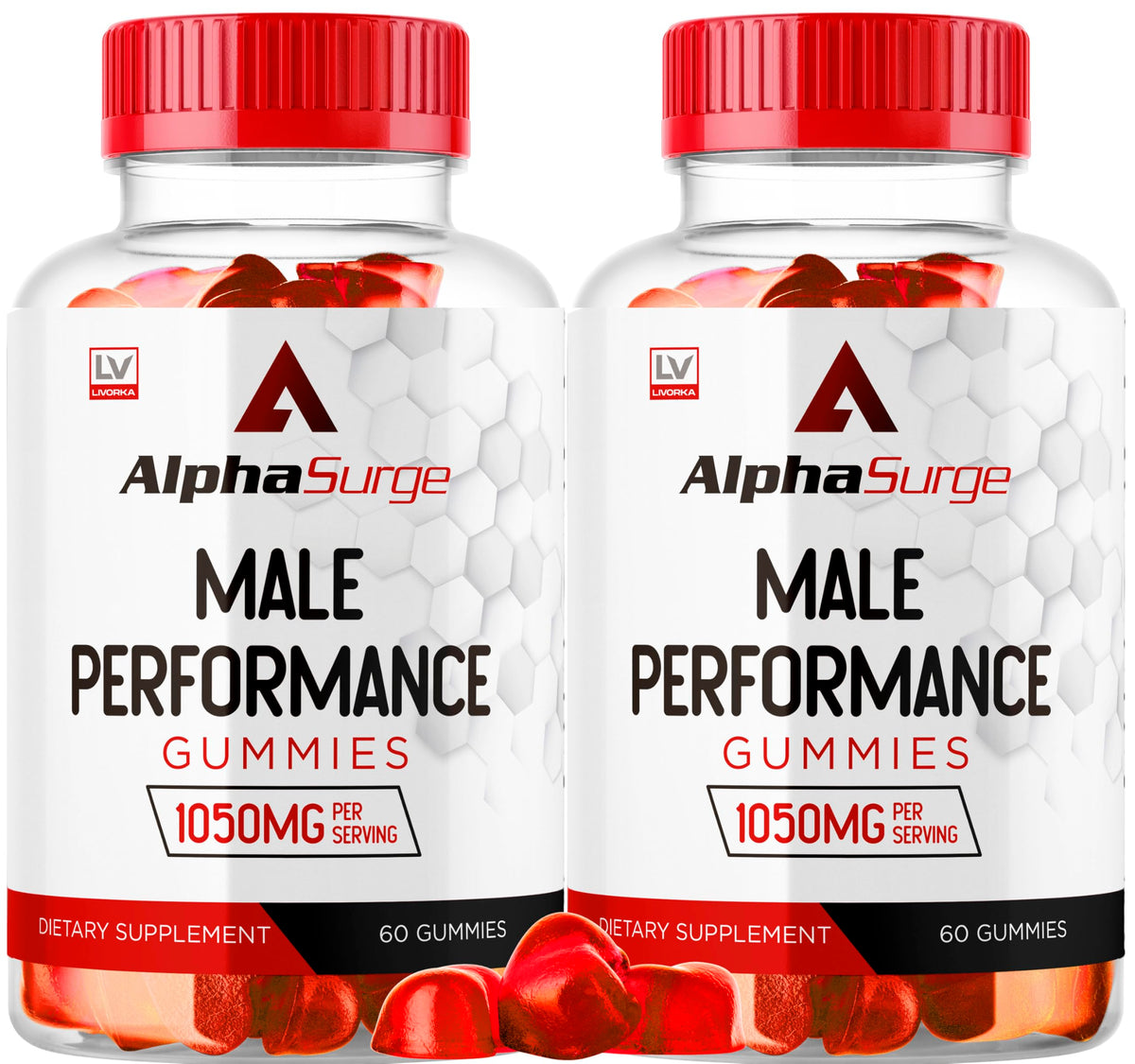 LIVORKA Alpha Surge for Men - Alpha Surge Gummies for Male, Alfa Surge