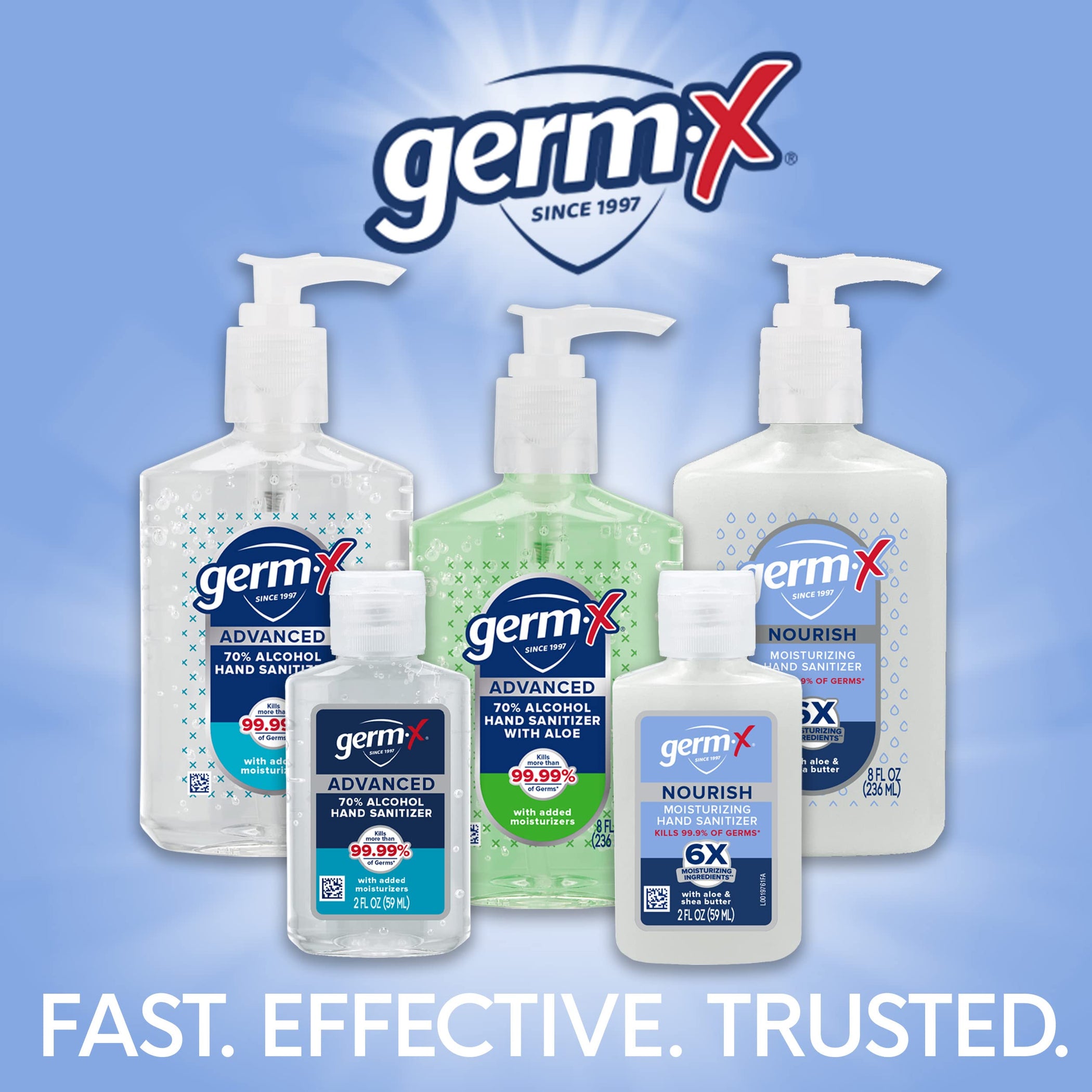 Germ-X Nourish Hand Sanitizer, 2-in-1 Moisturizing and Sanitizing Form