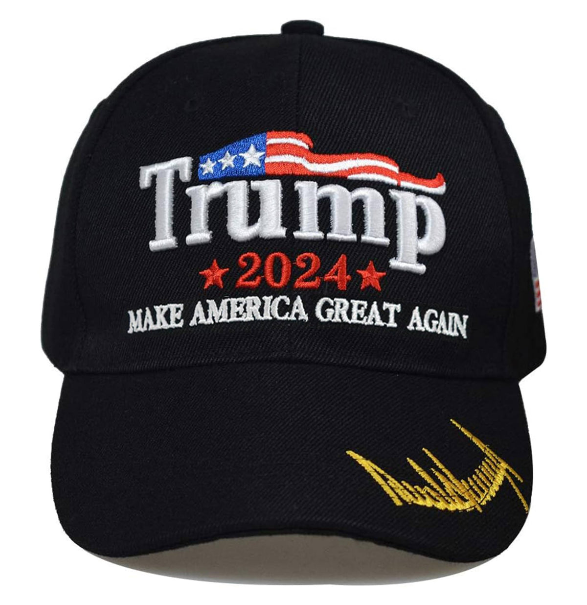 Trump 2024 Hat Donald Trump Hat Make America Great Again MAGA USA Embr