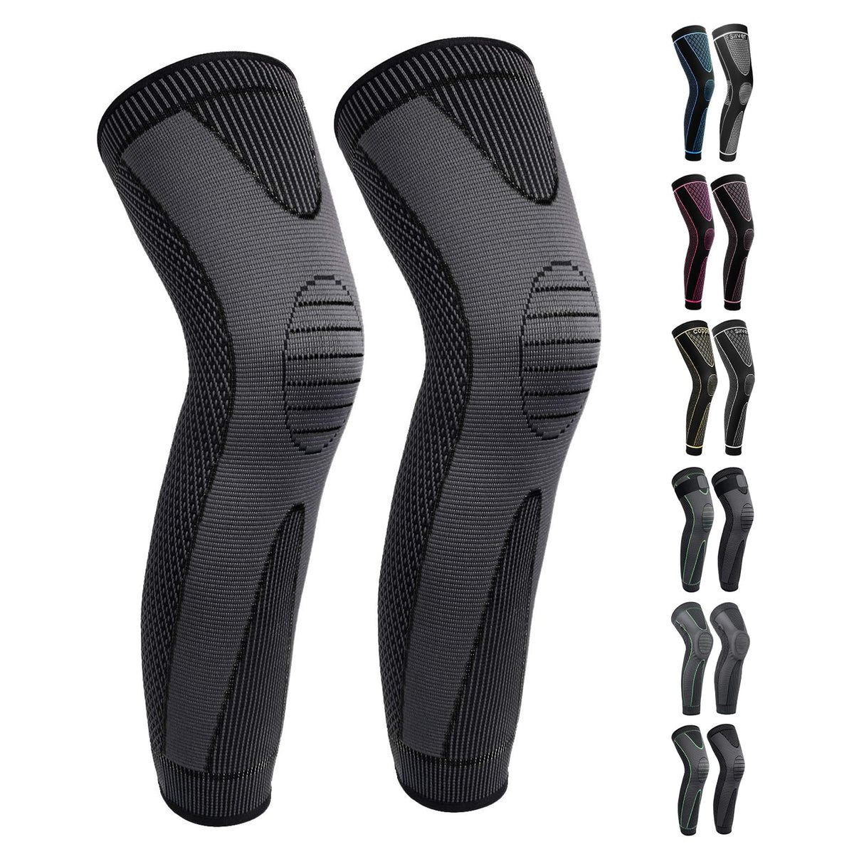 Full Leg Sleeves Long Compression Leg Sleeve Knee Sleeves Protect Leg,