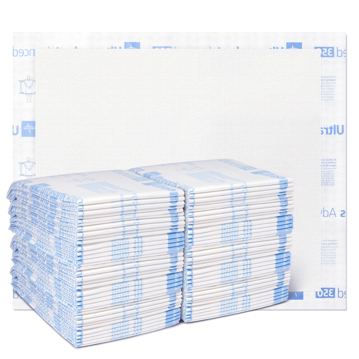 Medline Ultrasorbs Advanced Extra Strength Drypads, 30" x 36", 70 Coun