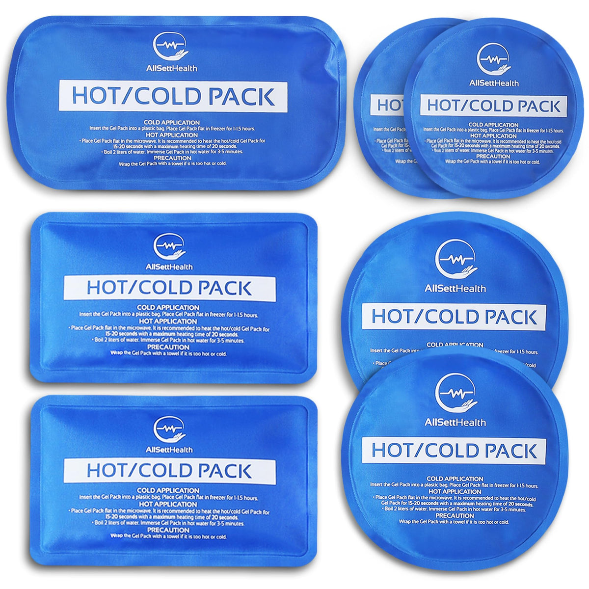Reusable Ice Packs – Convenient Hot and Cold Ice Packs for Injuries Re