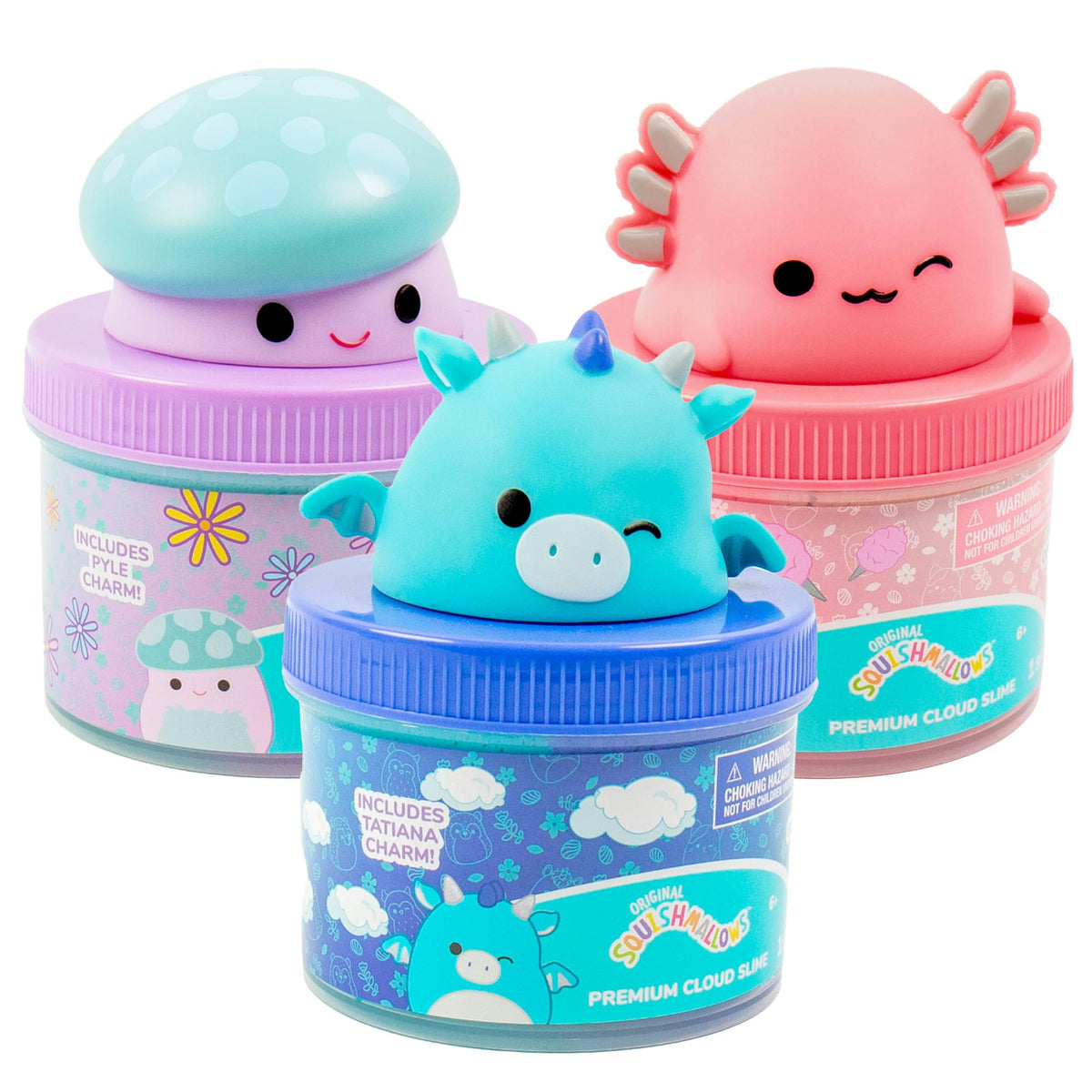 SQMLW Slime Jar Topper Bundle- 3 Characters