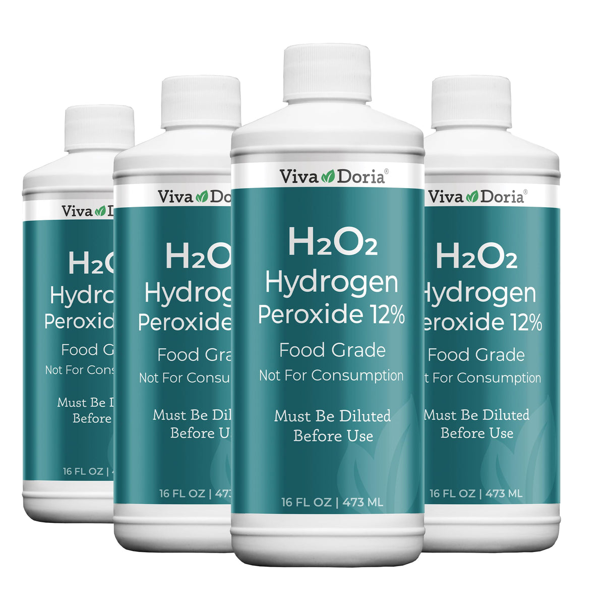 Viva Doria H2O2 Hydrogen Peroxide 12 Percent Aqueous Solution - Food G