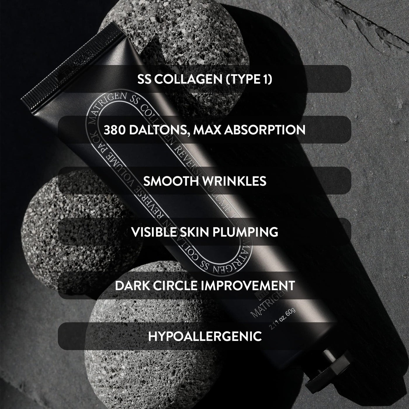 MATRIGEN SS Collagen Reverse Film Volume Peel Off Face Mask Pack, Hydr