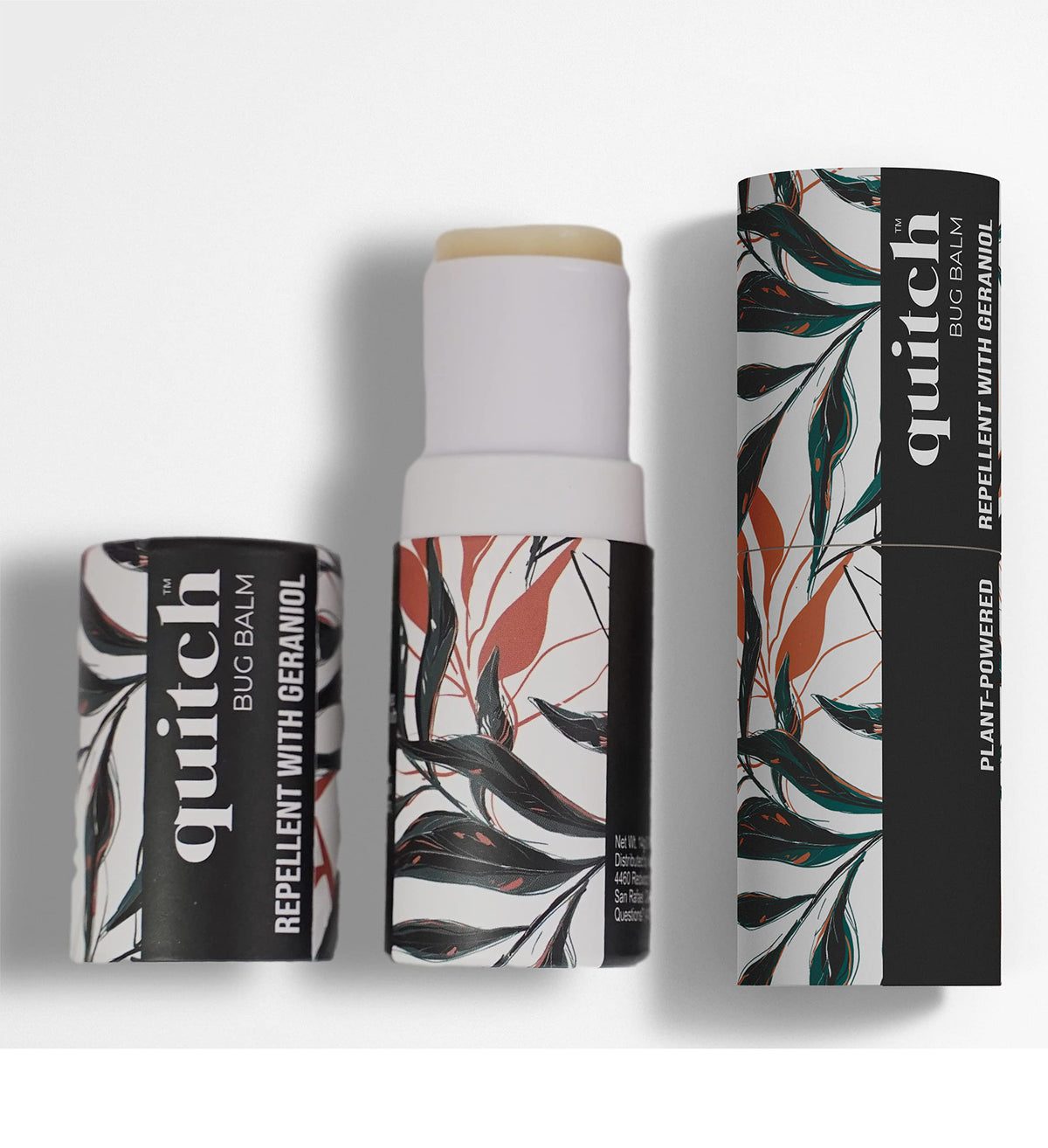 Quitch Mosquito Bug Repellent Balm, Bug Spray Alternative Insect Repel