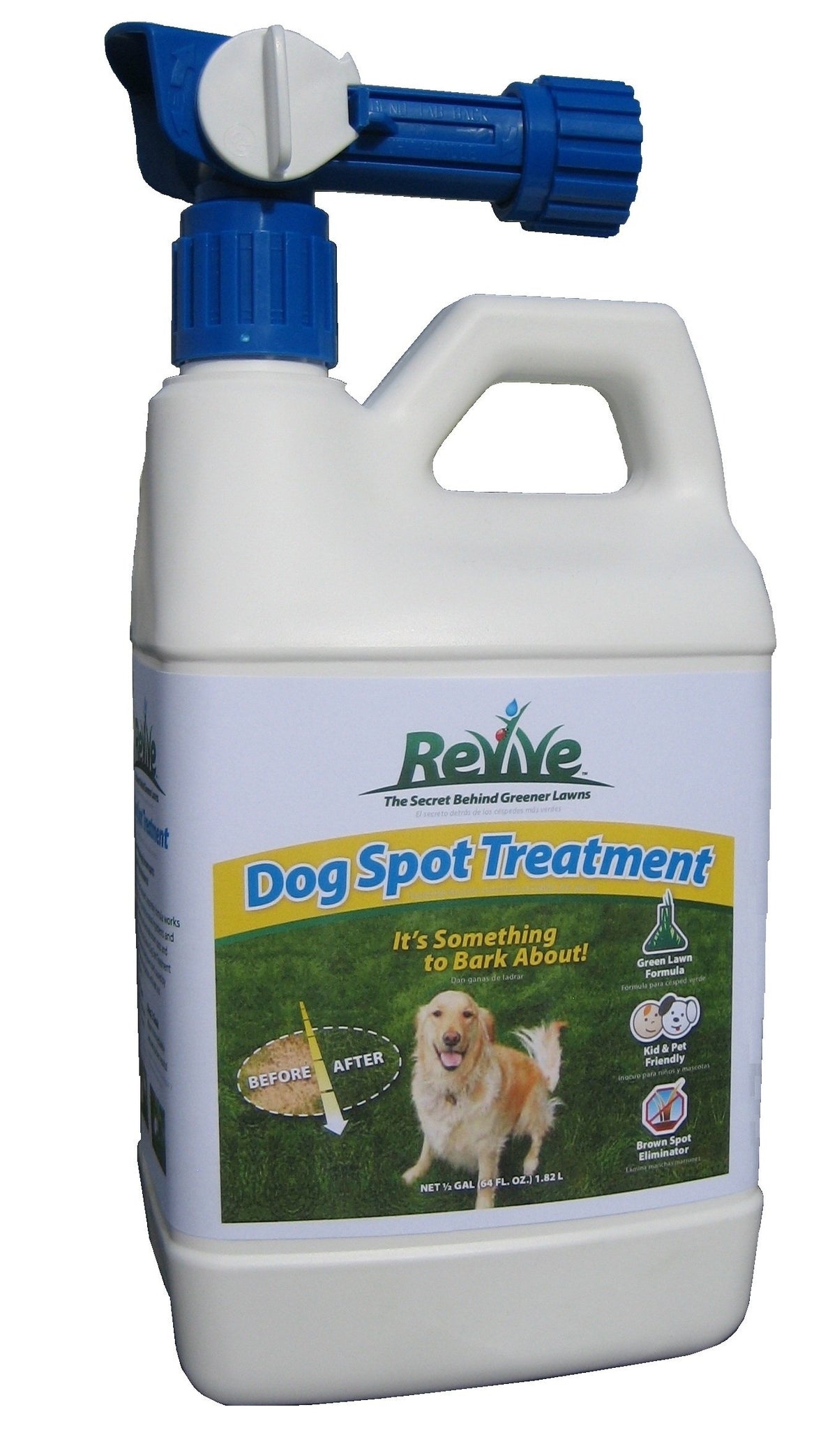 REVIVE PROCARE Revive Dog Spot Treatment Net 1/2 Gal. (64 FL. OZ) 1.82