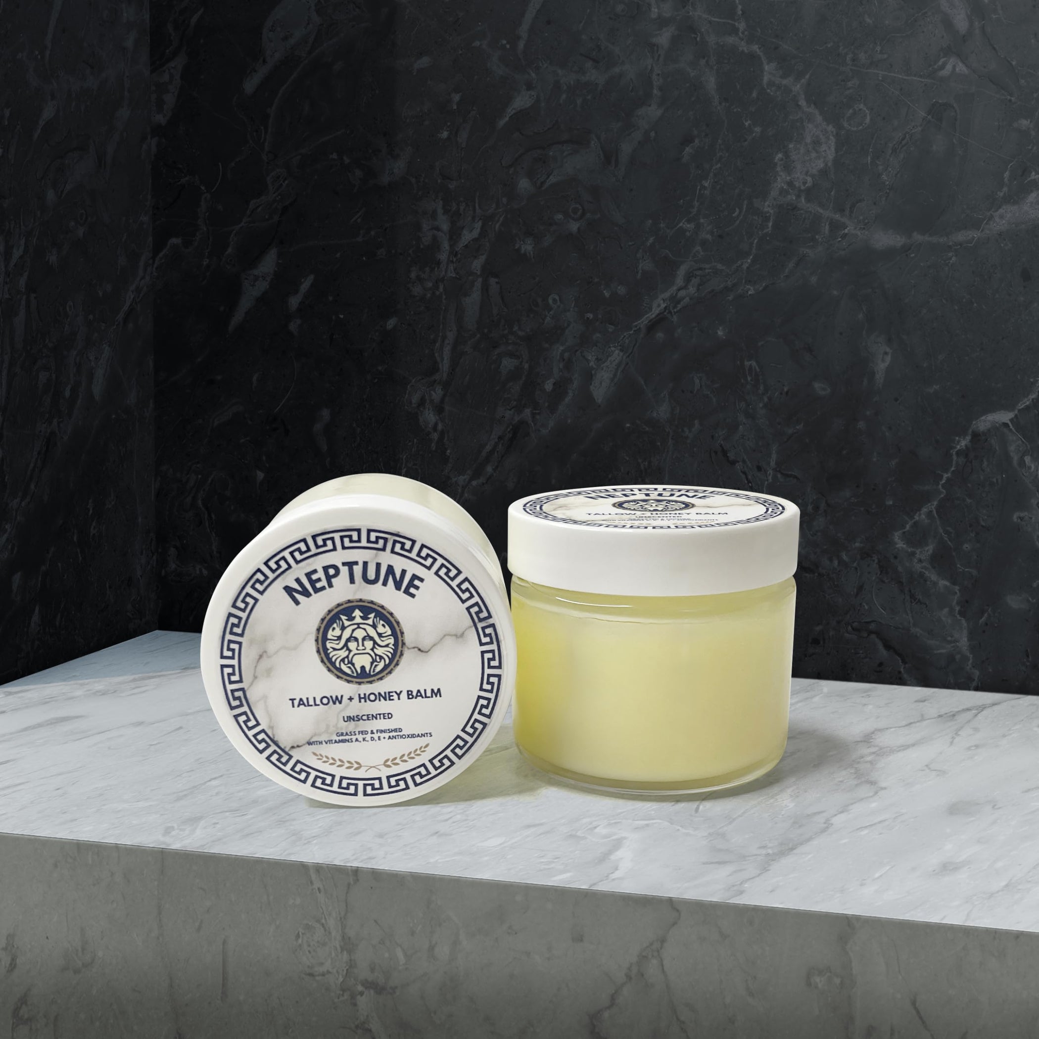 Neptune's Tallow and Honey Balm (2 oz) - Grass Fed Beef Tallow & Honey ...