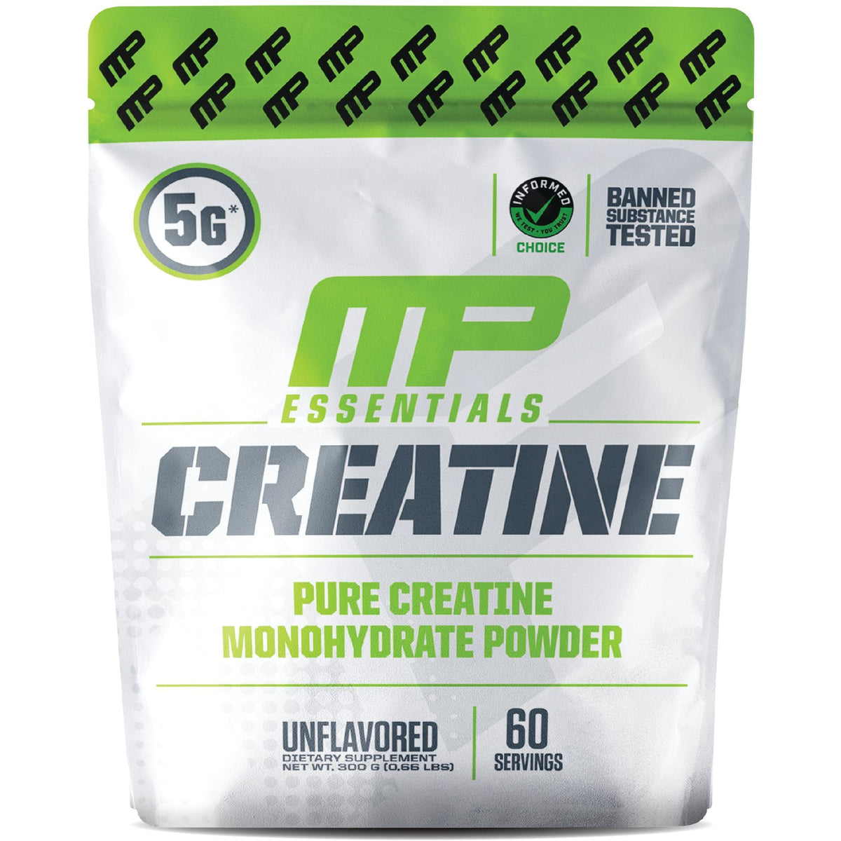 MusclePharm Essentials Creatine Monohydrate Powder, Pre Workout Muscle