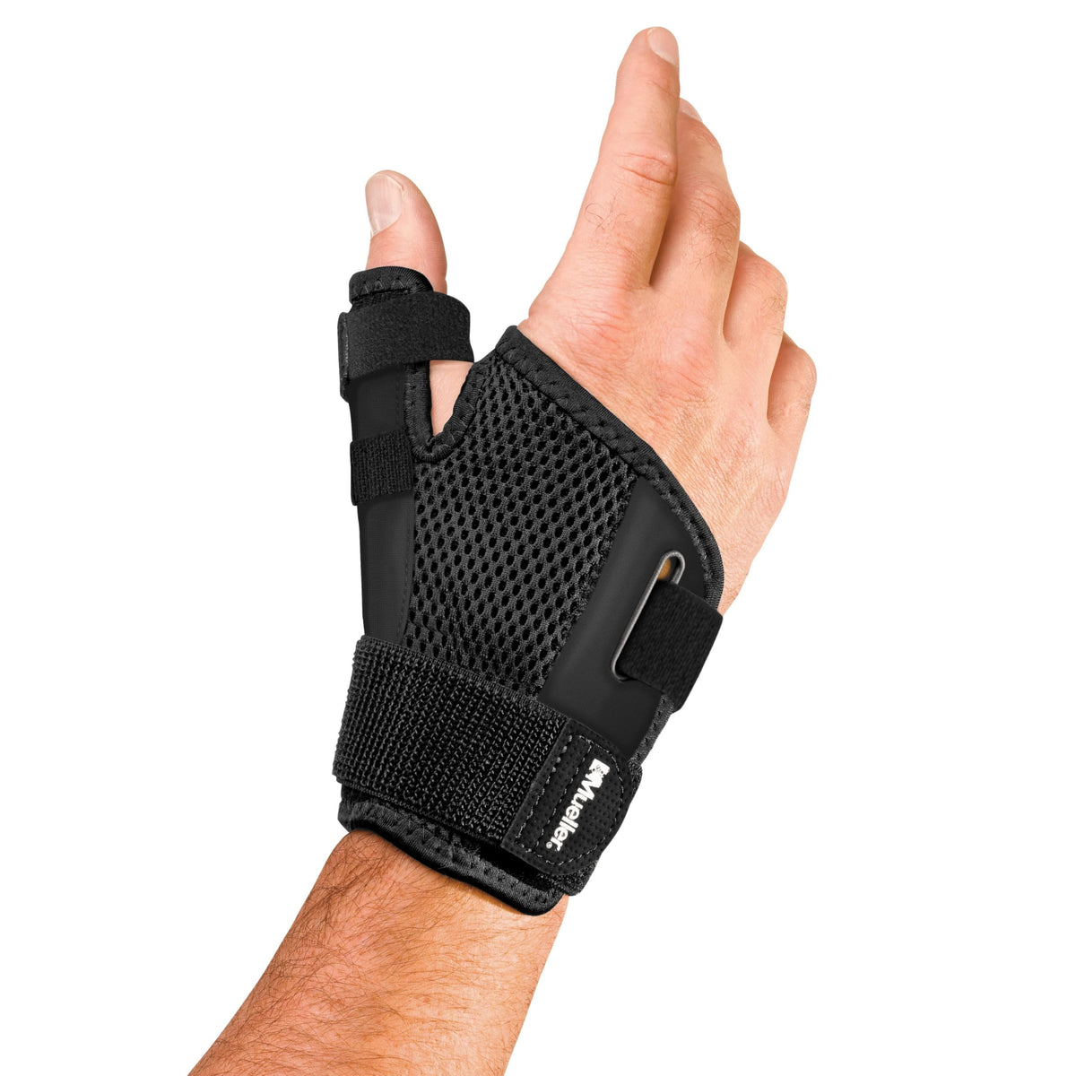MUELLER Sports Medicine Adjust-to-Fit Thumb Stabilizer, Spica Spint, T