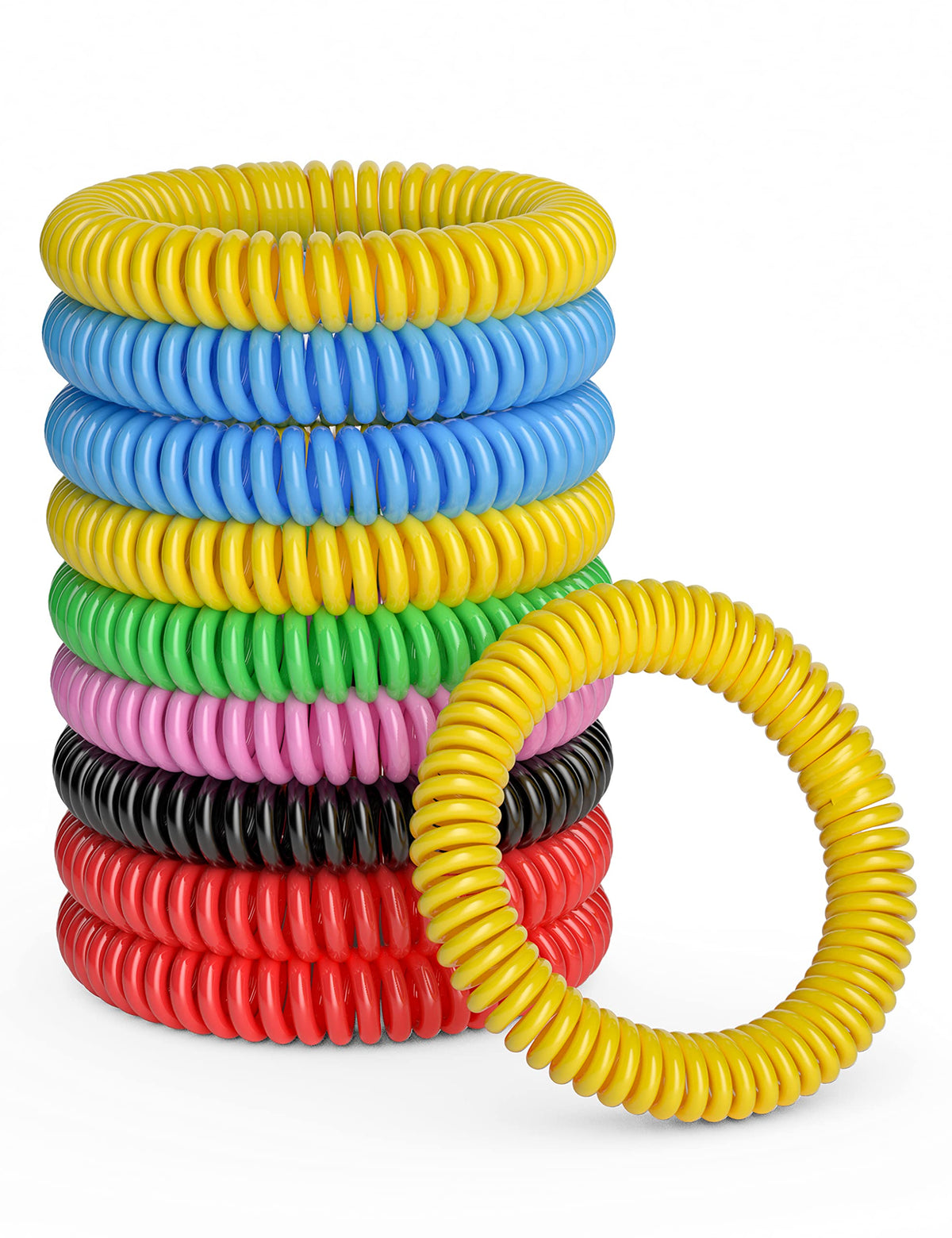 BuggyBands 25 Pack Mosquito Repellent Bracelets for Adults & Kids, DEE