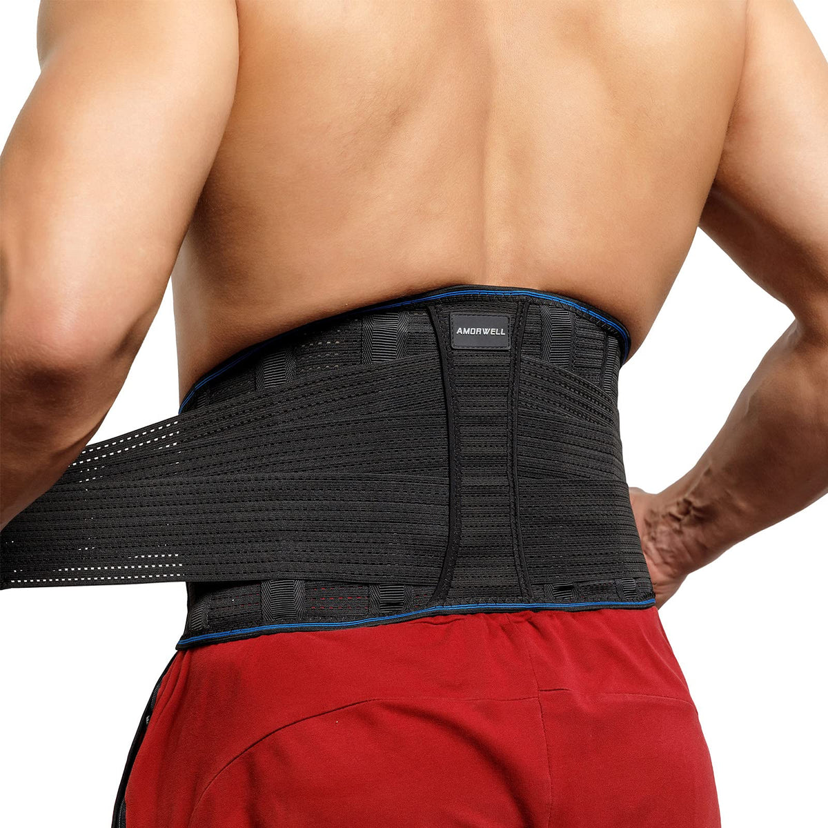 AMORWELL Back Brace for Lower Back Pain - Relief Sciatica - Lumbar Sup