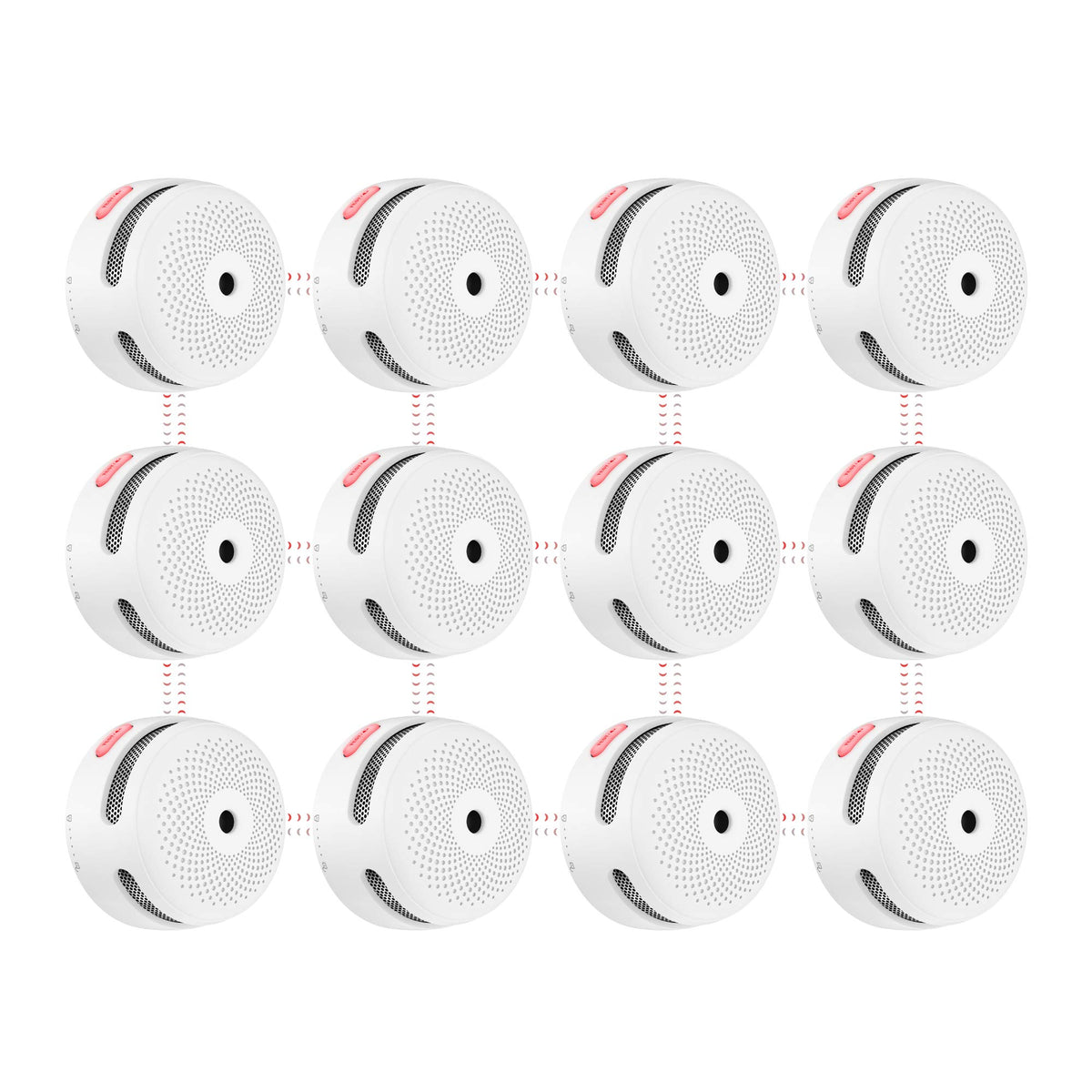 [Upgraded Model] X-Sense Wireless Interconnected Smoke Detector Fire A