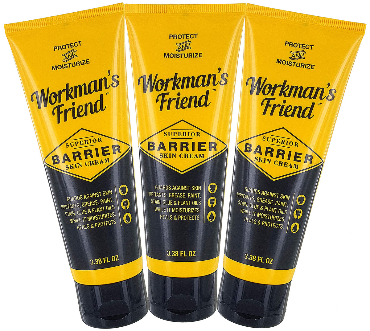 WORKMAN'S FRIEND Barrier Skin Cream - Moisturizes & Heals Dry, Cracked