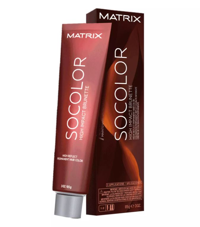 Matrix SoColor HIGH IMPACT BRUNETTE High Reflect Permanent Hair Color ...