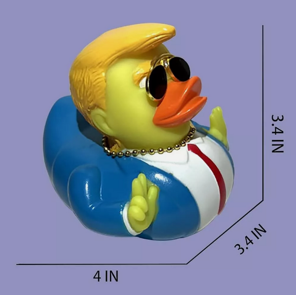 Donald Trump Rubber Duck 4” for Jeep Ducking 2024 MAGA – kate-minimalist