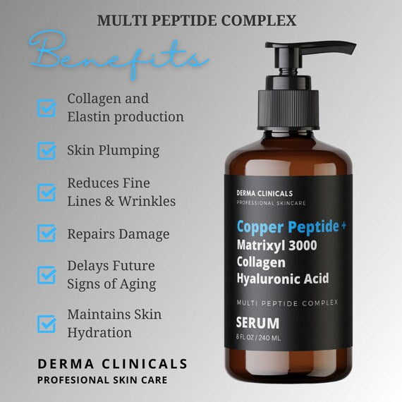 Matrixyl 3000, Argireline Hyaluronic Acid Peptide AntiAging serum Wrin ...