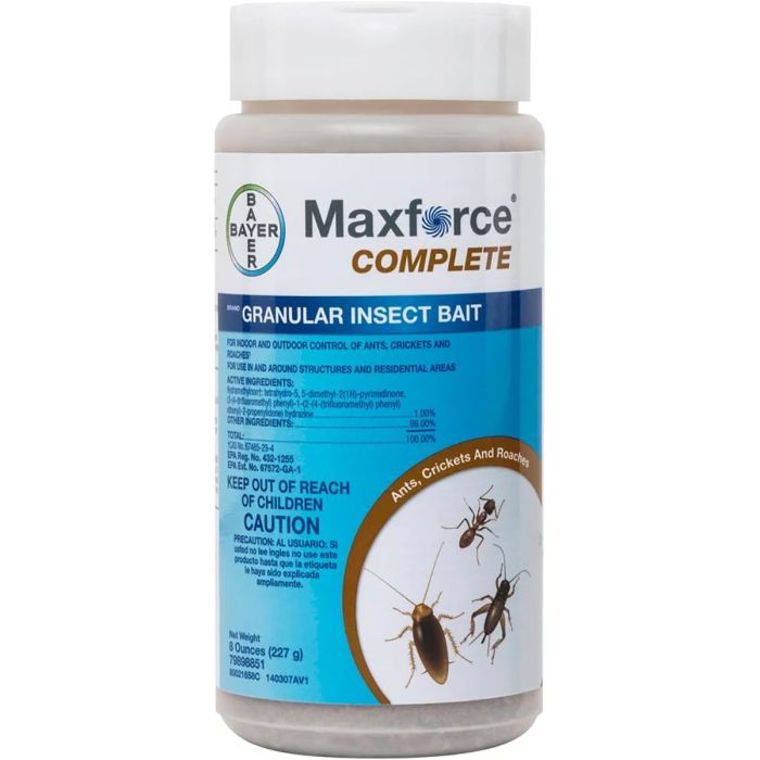MAXFORCE 8oz Maxforce Complete Pest Insecticide Bait Control Ant Roach