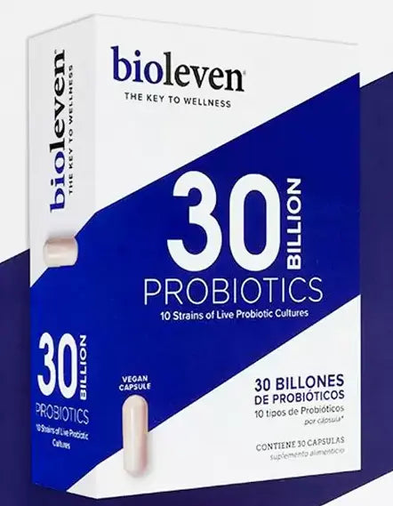 Bioleven Probiotics 30 Billion Probiotics Per Capsule 10 Types of Prob