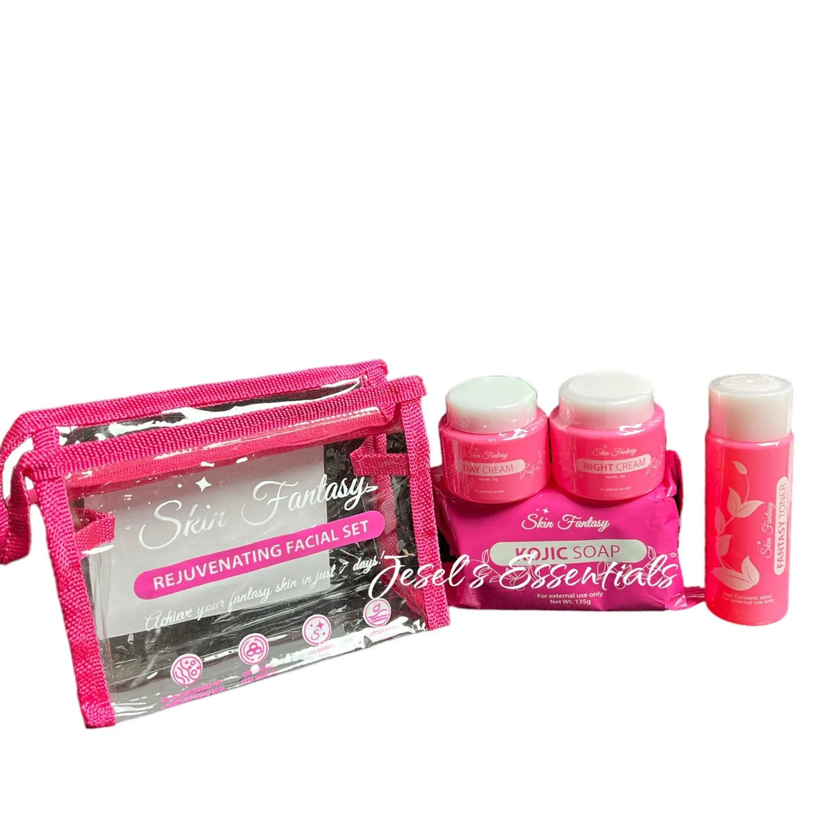 SKIN FANTASY Rejuvenating Facial Set Day And Night Skin Care Achieve G