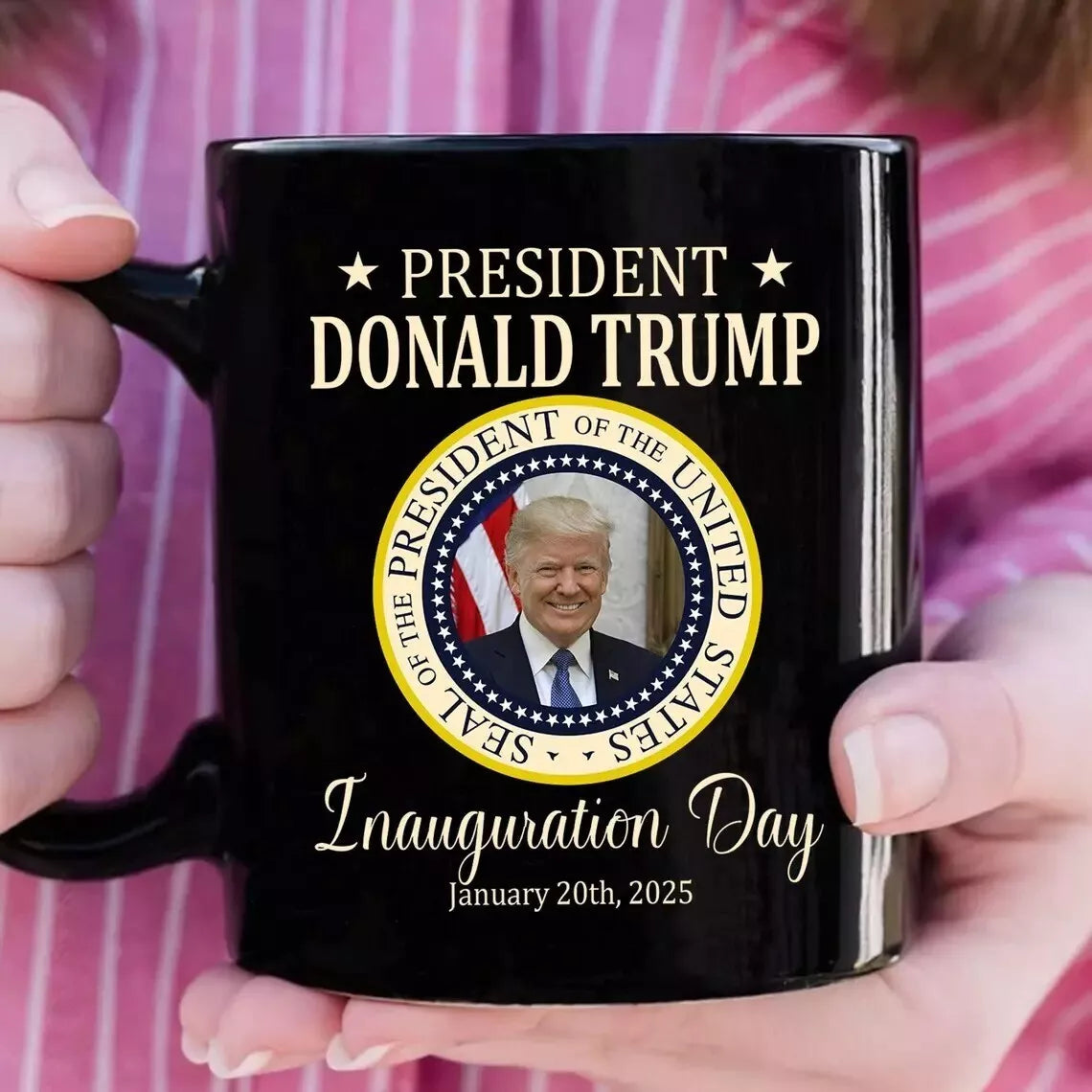 Donald Trump Inauguration Day 2025 Coffee Mug, Donald Trump 47th US Pr ...