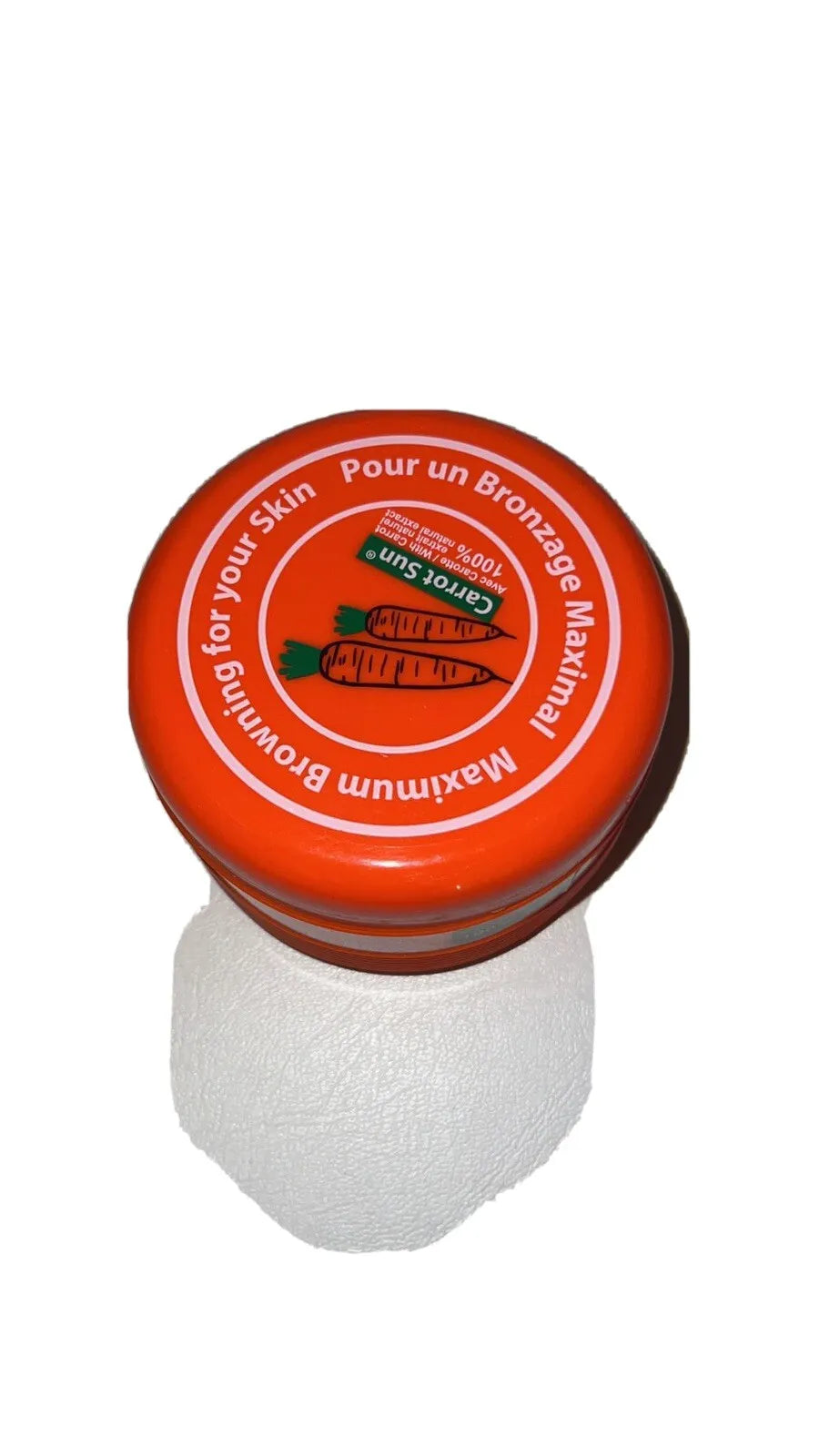 Carrot Sun Tan Accelerator Tanning Papaya Cream , Papaya Oil and Almon