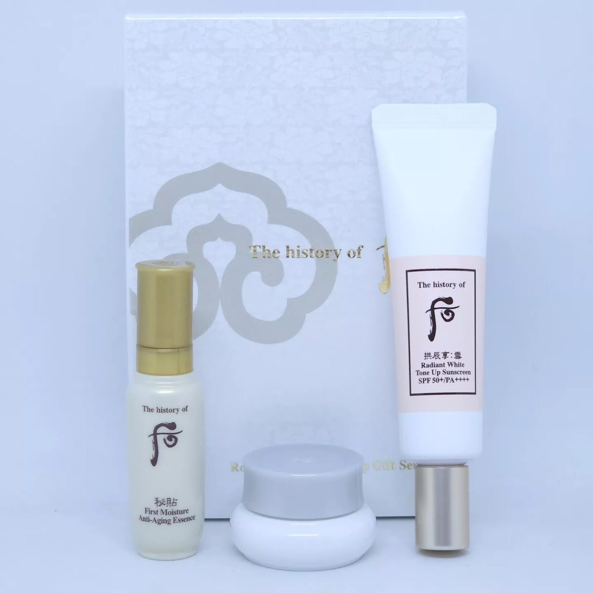 THE HISTORY OF WHOO Royal Whitening 3-Step Gift Set 3 Items Anti Aging