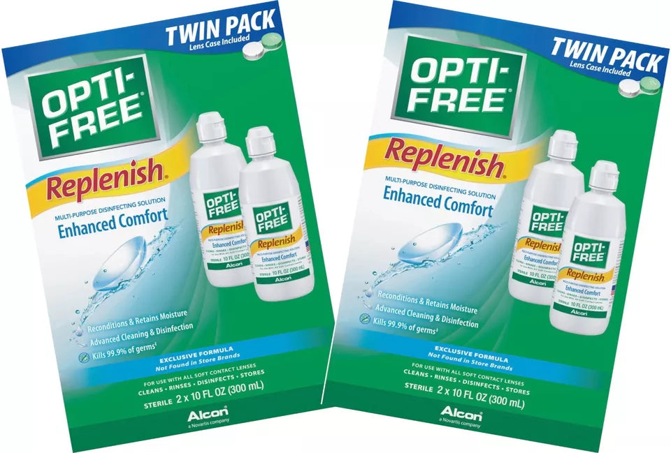 Opti-Free MultiPurpose Disinfecting Solution with Lens Case 2x10 fl oz
