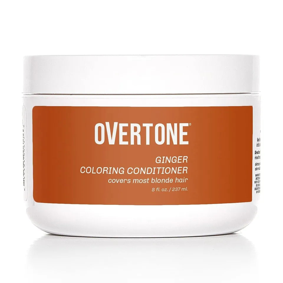 OVERTONE Haircare Ginger Coloring Conditioner with Shea Butter & Cocon