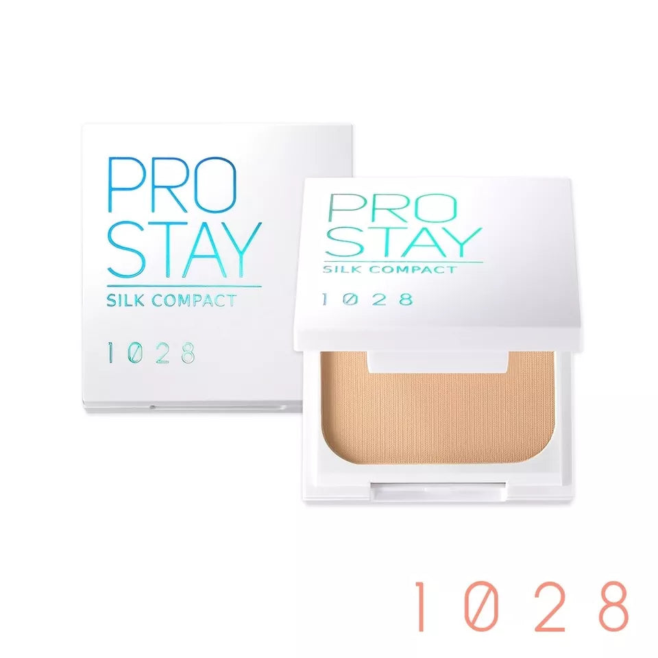 [1028 VISUAL THERAPY] Pro Stay Silk Compact Pressed Powder Foundation