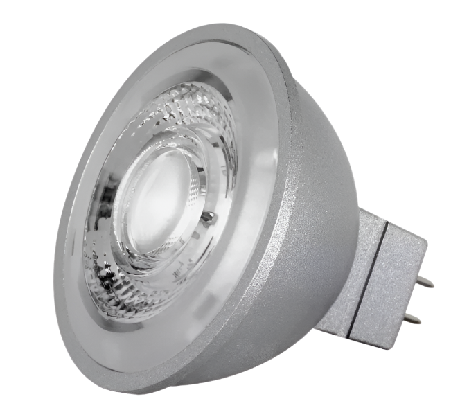 LED Silver Bulb 8W =75W 12V 40° Degree MR16 2-Pin Bi-Pin GU5.3 2700K W