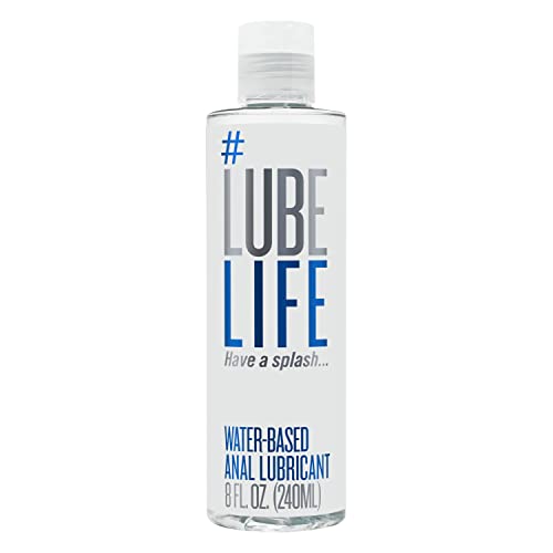 Lube Life Water-Based Anal Lubricant, Personal Backdoor Lube for Men ...