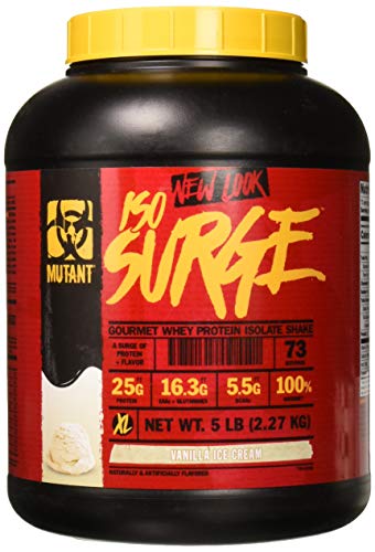 Mutant ISO Surge Whey Protein Isolate Powder Acts Fast to Help Recover